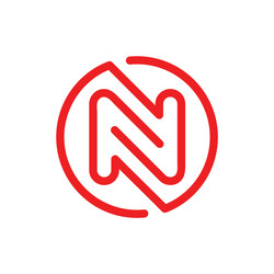 Open box logo design Royalty Free Vector Image