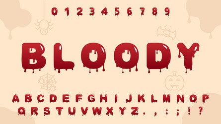 Blood Fonts Vector Images (over 2,000)