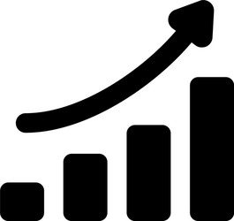 Sales growth Royalty Free Vector Image - VectorStock