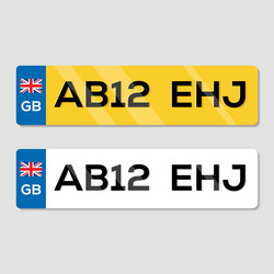 License Plate Font Vector Images (75)
