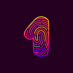 Rainbow Number 1 Vector Images (over 340)