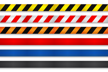 Realistic blue retractable belt stanchion crowd Vector Image