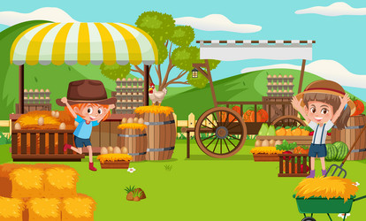 Market Stall Cartoon Vector Images (over 3,300)