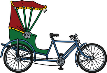 Easy Rickshaw Drawing