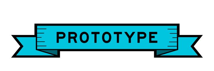 Red color round seal sticker in word prototype Vector Image