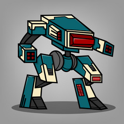 Square Robot Vector Images (over 3,500)