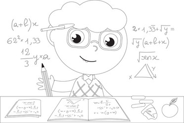 Boy Genius Cartoon Vector Images (over 930)