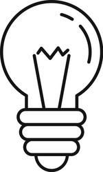 Light Bulb Design Spiral Outline Vector Images (over 340)