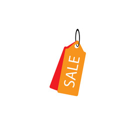Sale tag price tag log design Royalty Free Vector Image