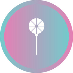 Unique pin wheel glyph icon Royalty Free Vector Image