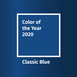 Blue color palette Royalty Free Vector Image - VectorStock