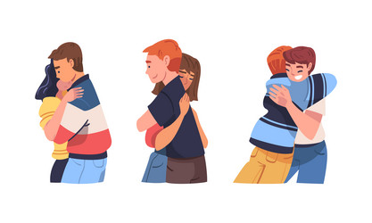 Best Friend Hug Vector Images (over 1,200)