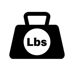 Weight ton icon Royalty Free Vector Image - VectorStock