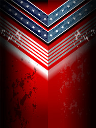 American flag backgrounds template Royalty Free Vector Image