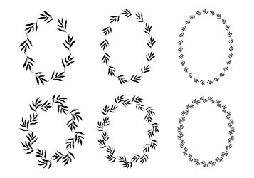 Simple Oval Frame Vector Images (over 3,400)