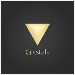 Luxury gold cross logo premium elegant template Vector Image