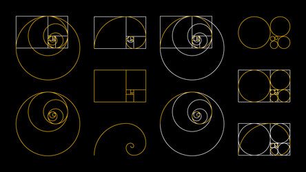Golden Ratio Wave Vector Images (over 160)