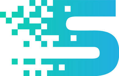 Pixel retro video game numbers 80 s Royalty Free Vector