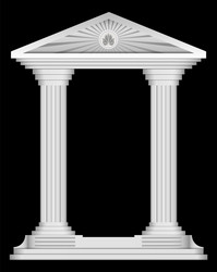 Roman Temple Vector Images (over 3,400)