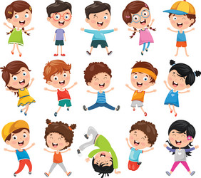 Cartoon children Royalty Free Vector Image - VectorStock