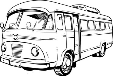 Bus Colouring Vector Images (over 370)