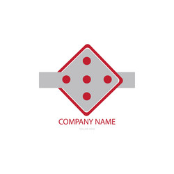 Dice logo Royalty Free Vector Image - VectorStock