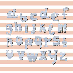 Letter Marine Alphabet Vector Images (over 2,300)