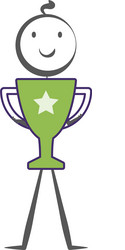 Stickman Winner Vector Images (over 230)