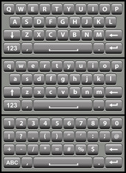 Virtual Keyboard Mobile Vector Images (over 460)