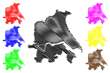 Uk Map Counties Vector Images (over 1,900)