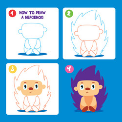 Finger drawing game crow printable worksheet Vector Image