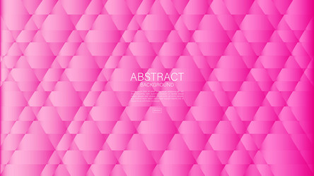 Pink abstract background polygon graphic Vector Image