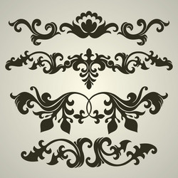 Floral design Royalty Free Vector Image - VectorStock