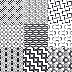 Seamless cross islamic pattern Royalty Free Vector Image