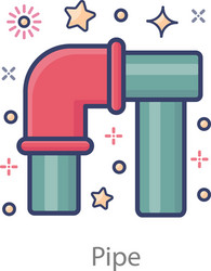 Gas pipeline Royalty Free Vector Image - VectorStock