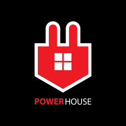 Power house logo Royalty Free Vector Image - VectorStock