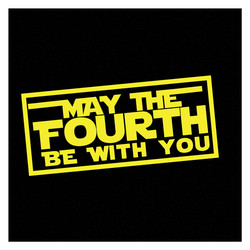 2019 may the force be with you for your seasonal Vector Image