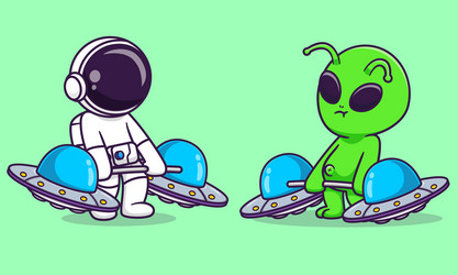 Character Alien Gym Vector Images (36)
