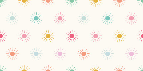 Sunshine background banner fun and bright Vector Image