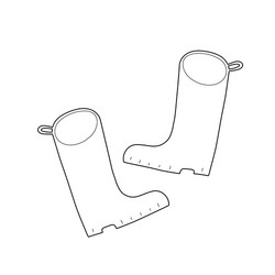 Welly Boots Drawing Vector Images (over 130)