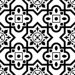 Vintage arabic pattern Royalty Free Vector Image