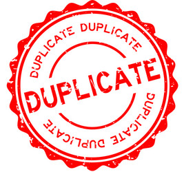 Duplicate Original Vector Images (over 250)