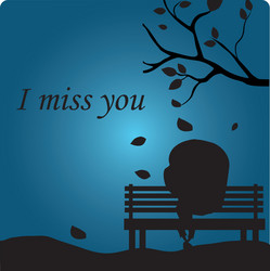 Cartoon I Miss You Vector Images (86)