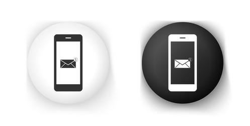 Received message new email incoming Royalty Free Vector