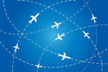Flight Path Vector Images (over 5,300)