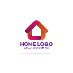 Home logo set Royalty Free Vector Image - VectorStock