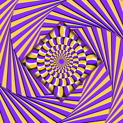 Optical art abstract twisted Royalty Free Vector Image