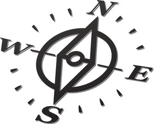 Silhouette Compass Vector Images (over 13,000)