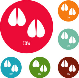Cow Foot Print Vector Images (over 300)
