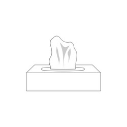 Tissue logo Royalty Free Vector Image - VectorStock